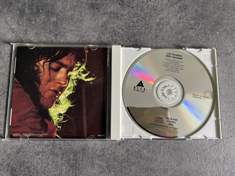 Rory Gallagher - Live! In Europe. Japanese Release | eBay UK