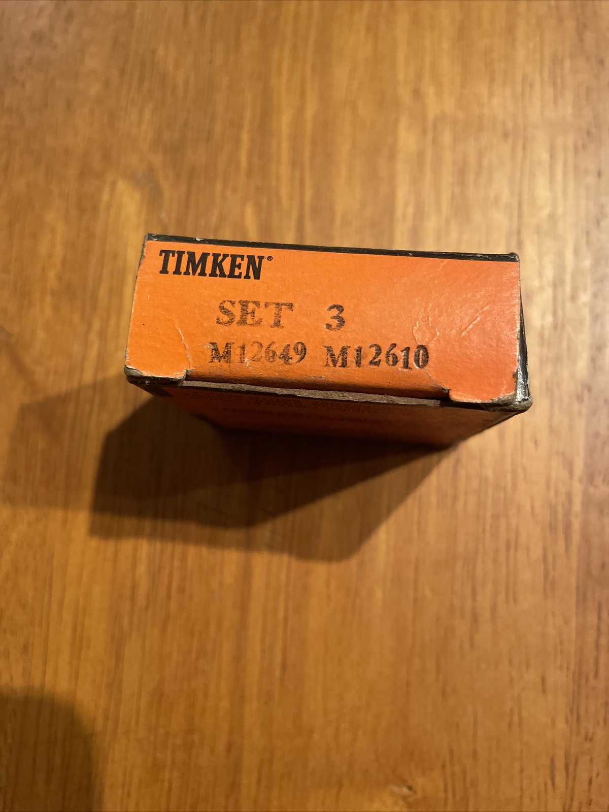 TIMKEN SET 3 M12649/M12610 TAPERED ROLLER BEARING CUP+CONE | eBay