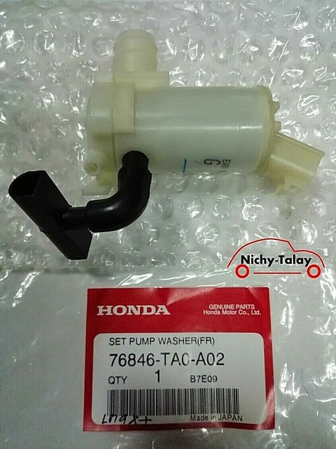 Genuine OEM Windshield Washer Pump for Honda 76846TA0A02 for sale ...