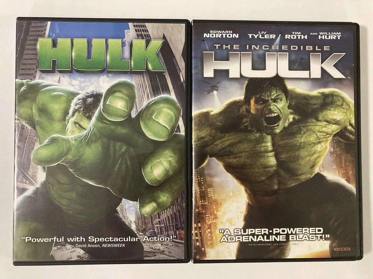 The Incredible Hulk Dvd