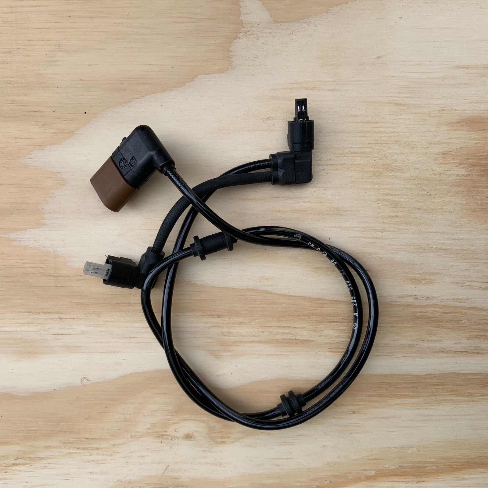 Genuine Mercedes OEM left front damper adjustment wiring harness ...