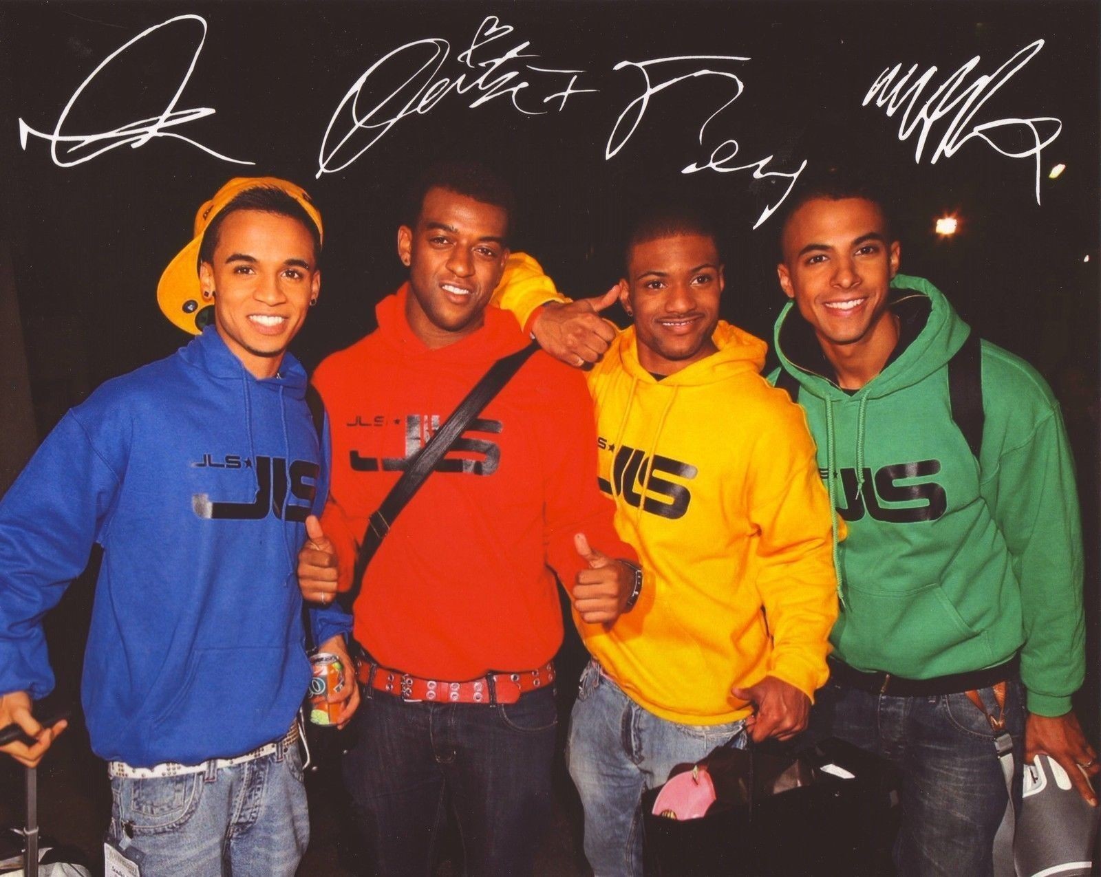 JLS AUTOGRAPH SIGNED PP PHOTO POSTER | eBay UK