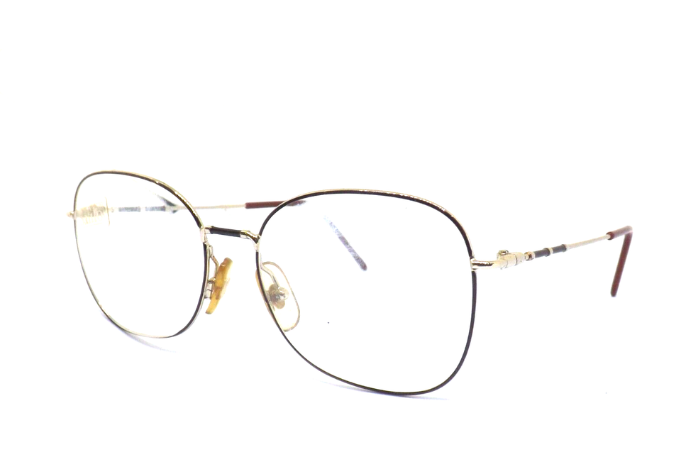 Frames for Eyeglasses Metal Woman Round Made Italy Vintage Safilo | eBay