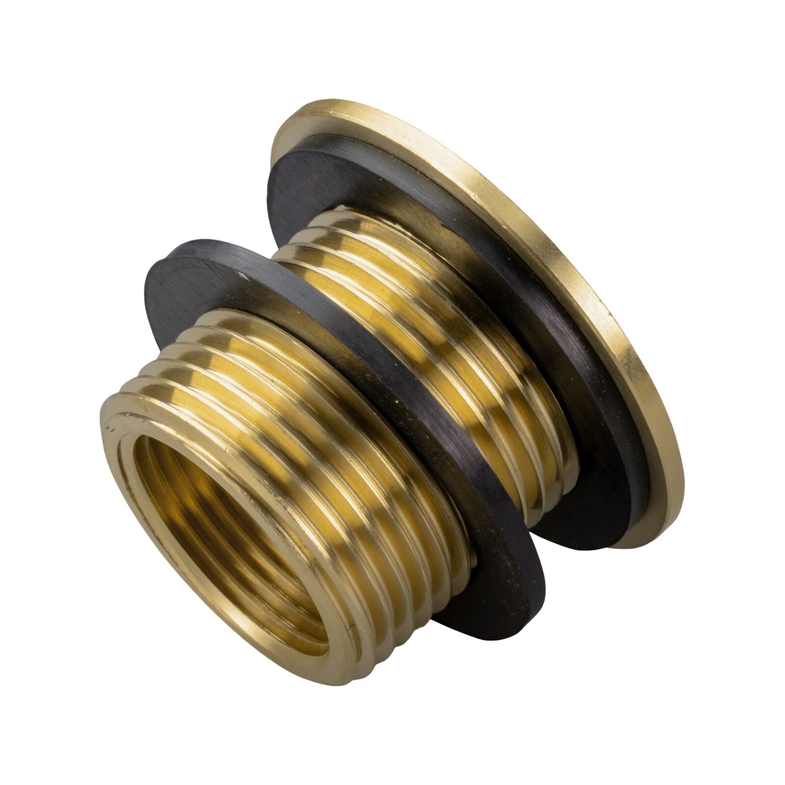 Brass Water Butt Replacement Adaptor Connector, 1/2" BSPF - 3/4" BSPM ...