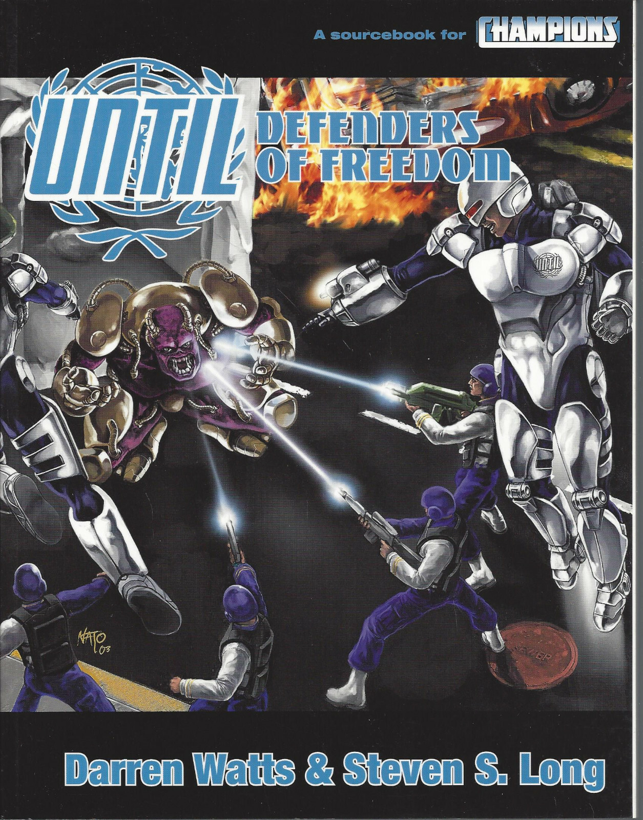 Hero System RPG Champions Sourcebook Defenders of Freedom SC NEW OOP ...