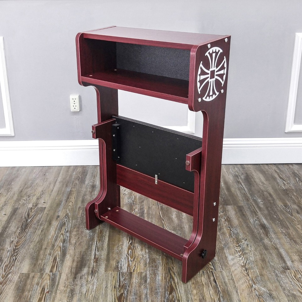 32X20X20" Prayer Bench, Padded kneeler Easy Fold-away Prayer Table ...