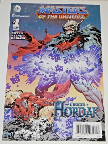 2013 MASTERS OF THE UNIVERSE ORIGIN OF HORDAK #1 VF DC COMIC BOOK MOTU ...