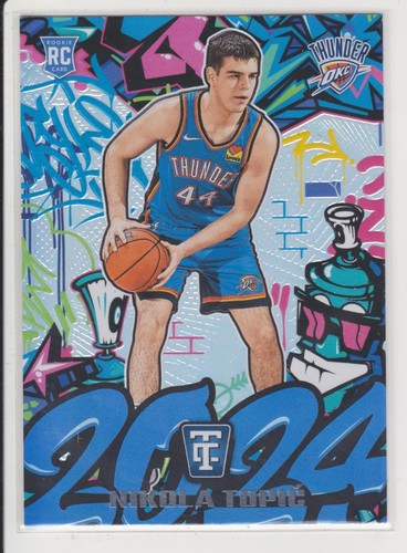 NIKOLA TOPIC 2024-25 TOTALLY CERTIFIED RC ROOKIE GRAFFITI | eBay