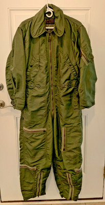 USAF Coveralls Flying Mens Type CWU-1/P Flight Suit ~ Vintage 1960s ...
