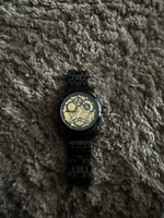 Calithe Men's Stainless Steel Black Gold | Offer of the day