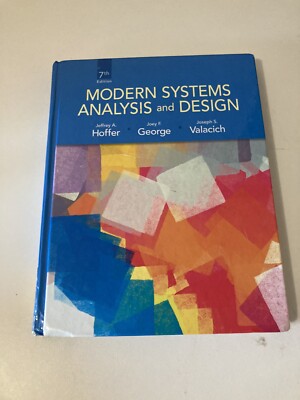 Modern Systems Analysis and Design (7th Edition) - Hardcover - GOOD ...