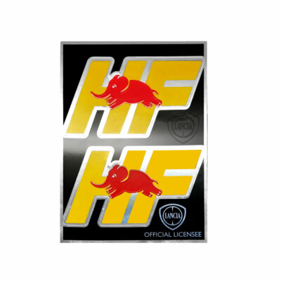 Sticker HF Lancia Delta Integral Official 2 Logos, 94 X 131 MM | eBay ...