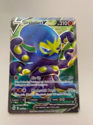 Pokémon TCG Grapploct V Champion's Path 72/73 Holo Ultra Rare | eBay