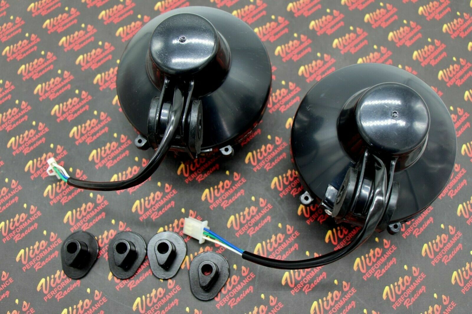 2 x NEW Headlights Yamaha Banshee lens bulbs lights grills 1996-2001 ...