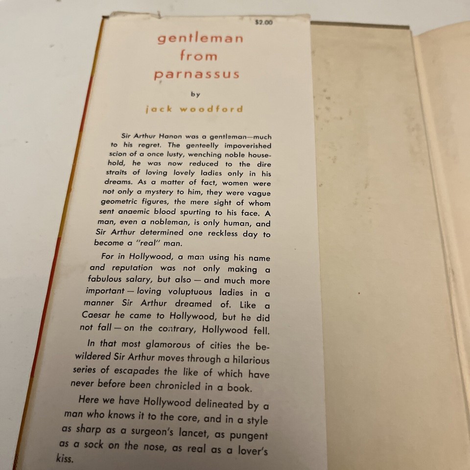 Gentleman From Parnassus by Jack Woodford 1951 1st Ed. Vintage Book! | eBay