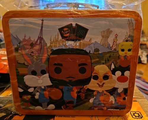 Funko Tin Lunch Box Tune Squad LeBron SPACE JAM Exclusive Collector ...