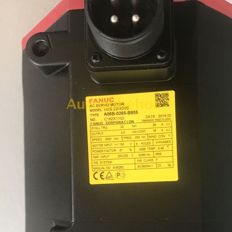 Pre-owned A06B-0265-B805 AC Servo Motor In Good Condition | eBay