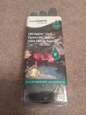 Extension Cords for Little Giant LED EggLite: LC5E - NEW | eBay
