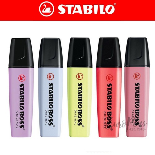 Stabilo Highlighter Boss Original PASTEL Ink Pen Markers - Choose ...