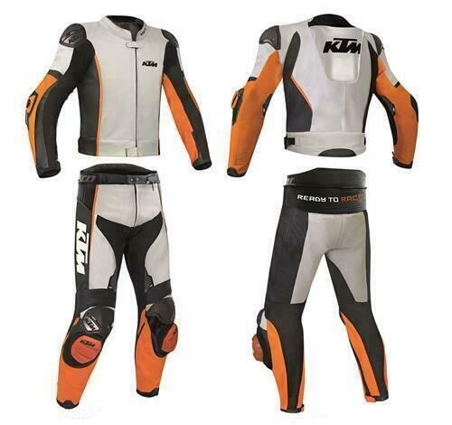 KTM One Piece or Two Piece Motorcycle Leather Riding Suit Motorbike ...