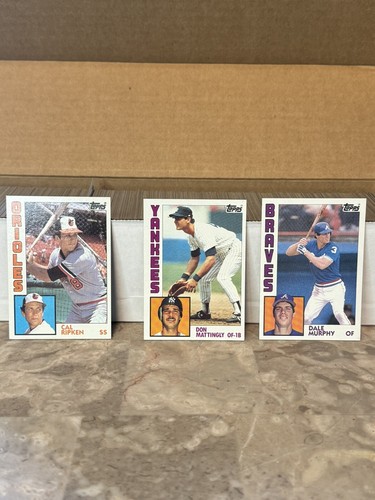 1984 Topps Baseball Complete Set EX-NM, Cards 1-792, HOFs/RCs/Vets | eBay