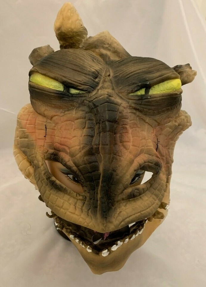 Rubber Scary Crazy Eyes Man Costume Mask - One Size | eBay