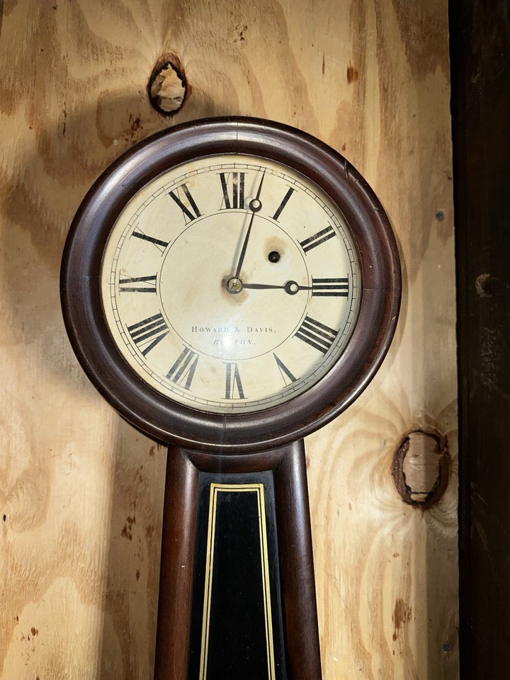 Howard & Davis #5 Banjo Clock | eBay
