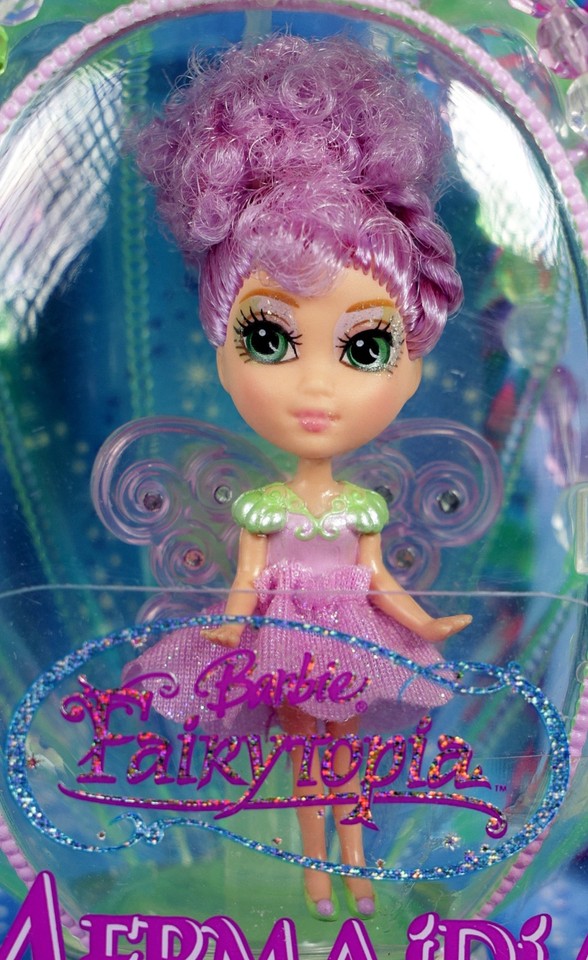 Barbie Fairytopia Mermaidia Lavender Sea Pixie Necklace Doll - K0544 ...