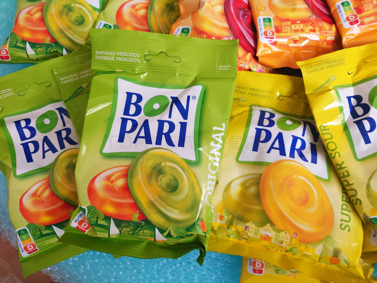 15 BON PARI Candies Fruit Citrus & Sour Flavors Bundle Bonbons European ...