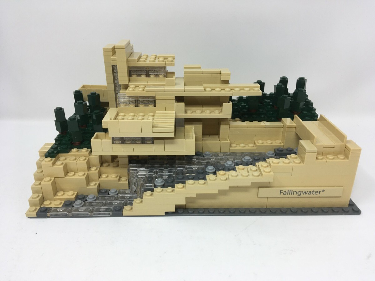 Falling Water Frank Lloyd Wright Lego For The Budding Frank Lloyd