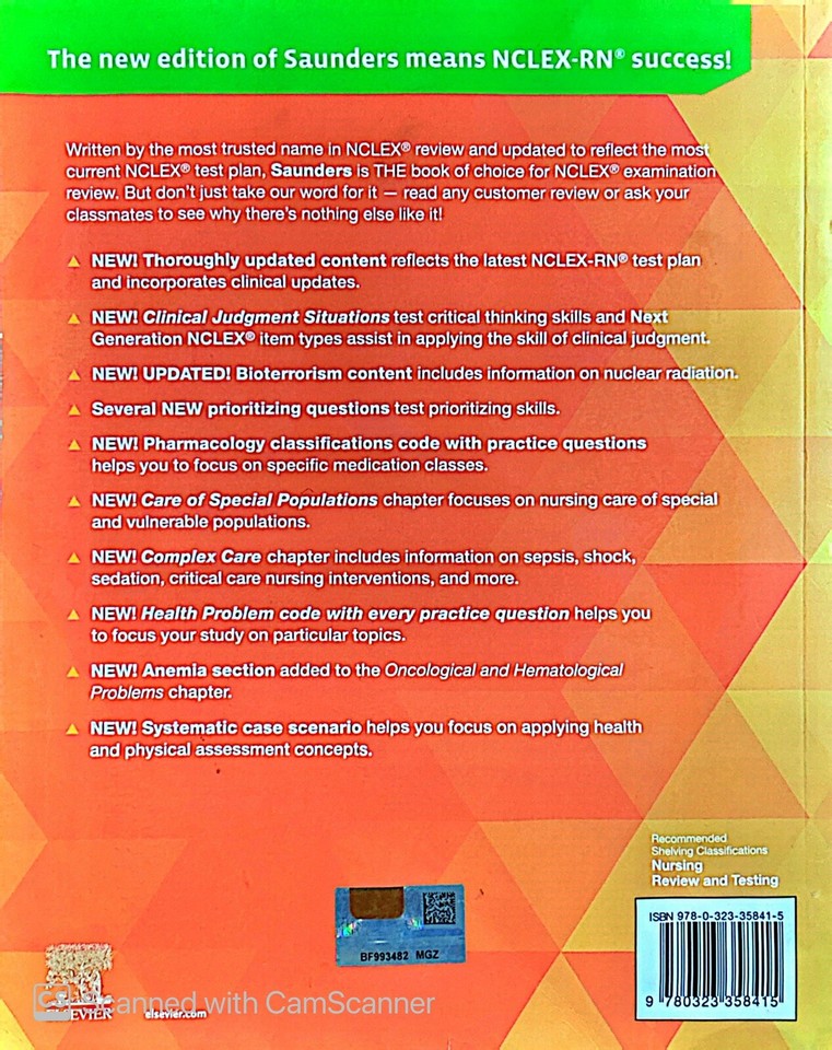 Saunders Comprehensive Review for - Paperback, by Linda Anne Silvestri ...