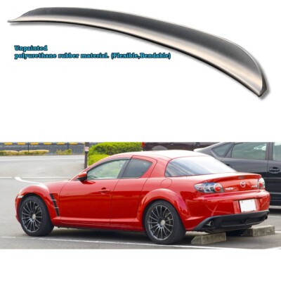 STOCK 284G Rear Trunk Spoiler Ducktail Wing Fits 2004~2010 Mazda RX8 RX ...