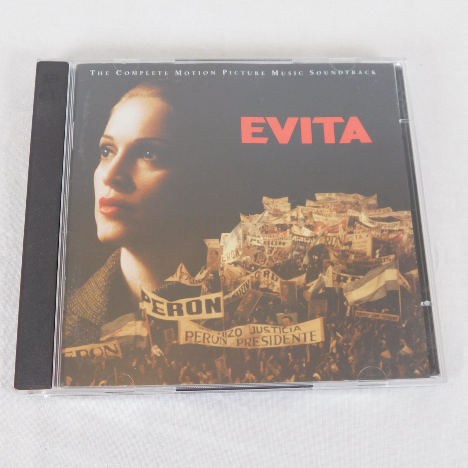 Evita Complete Motion Picture Soundtrack CD 1995 Madonna Andrew Lloyd ...