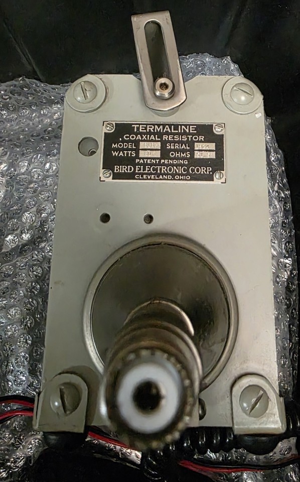 Termaline Bird Model 81B Coaxial Load Resistor Dummy Load 80 Watts 50 ...