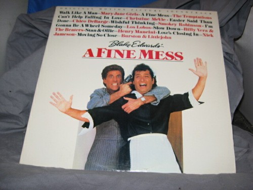 A FINE MESS (1986) MOTOWN OST LP w/Temptations/Chico DeBarge/Mary [INV ...