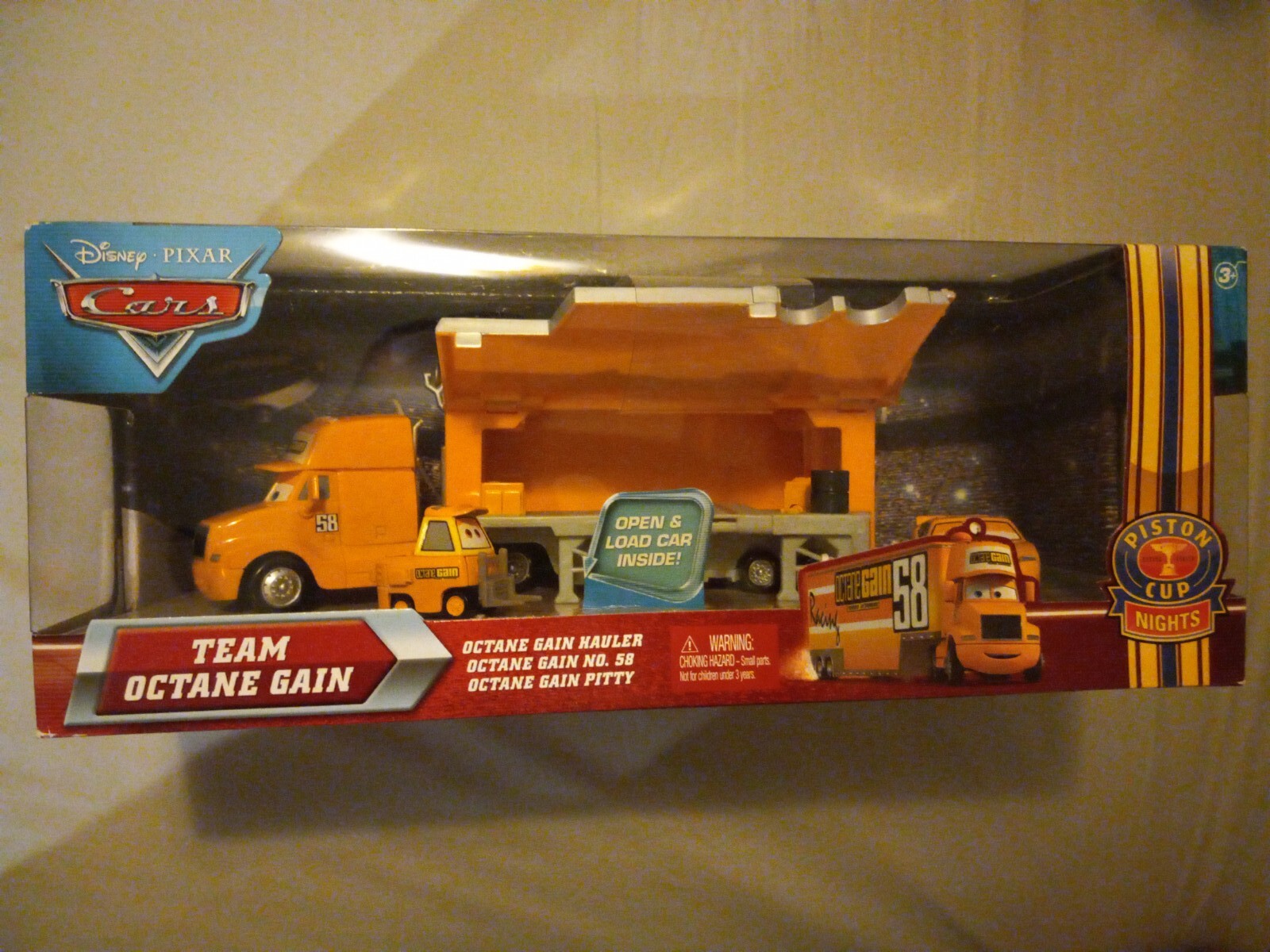 Cars Lot of 2 Mattel Octane Gain DXV64 DXV42 Toy Vehicles Lightyear Disney