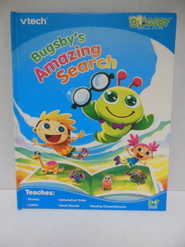 Vtech Bugsby Reading System Book Bugsby and Amazing search | eBay