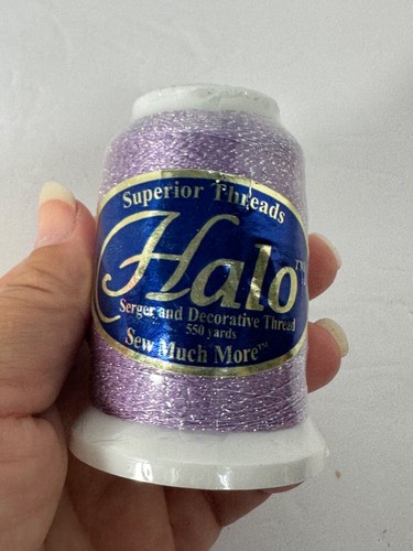 Glitter Superior Thread Decorative Serger Machine Halo 756 Lilac ...