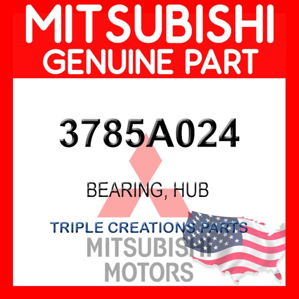 3785A024 BEARING, HUB GENUINE OEM MITSUBISHI | eBay