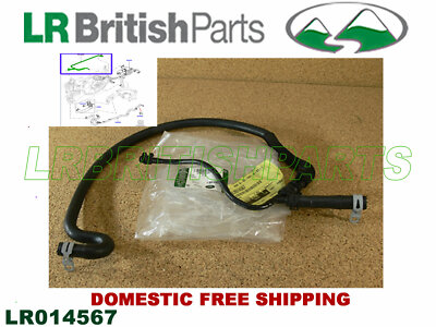 LAND ROVER RADIATOR HOSE TO EXPANSION TANK LR4 ROVER SPORT 10-13 SC ...