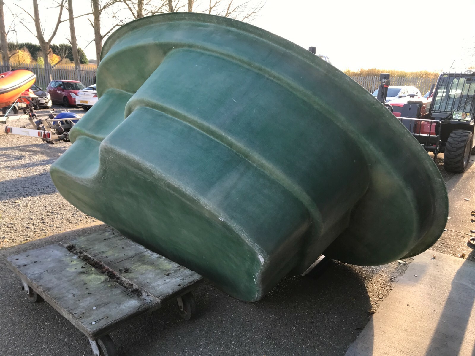 NEW 3.6 x 2.36m 5,000L 120cm DEEP HEAVY DUTY Fibreglass Fish Pond Pool ...