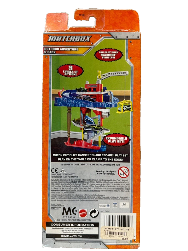 Matchbox Outdoor Adventure 5-Pack, Playset, Vehicles, Toys, Kids ...