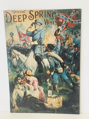 Special Deep Spring Whiskey tin sign. 10.75 by 15.75 in. Vintage Sign ...