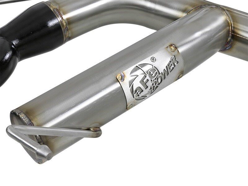 aFe MACHForce XP 3in. 304 SS Axle-Back Exhaust For 08-13 BMW 135i L6-2 ...