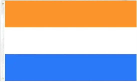 Netherlands Flag Orange
