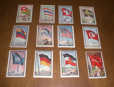 1963 TOPPS MIDGEE FLAGS OF THE WORLD CARDS - YOUR CHOICE - 5/$7.50 | eBay