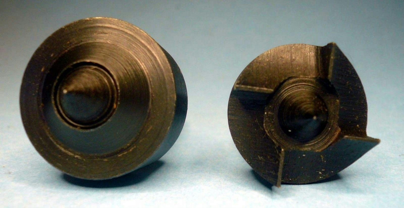 Wood Lathe Spur & Live Cup Turning Center Set, MT1 Arbor, Black Wood ...