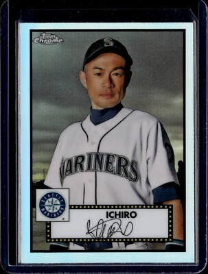 2021 Topps Chrome Platinum Anniversary #492 Ichiro Suzuki Silver Refractor | eBay