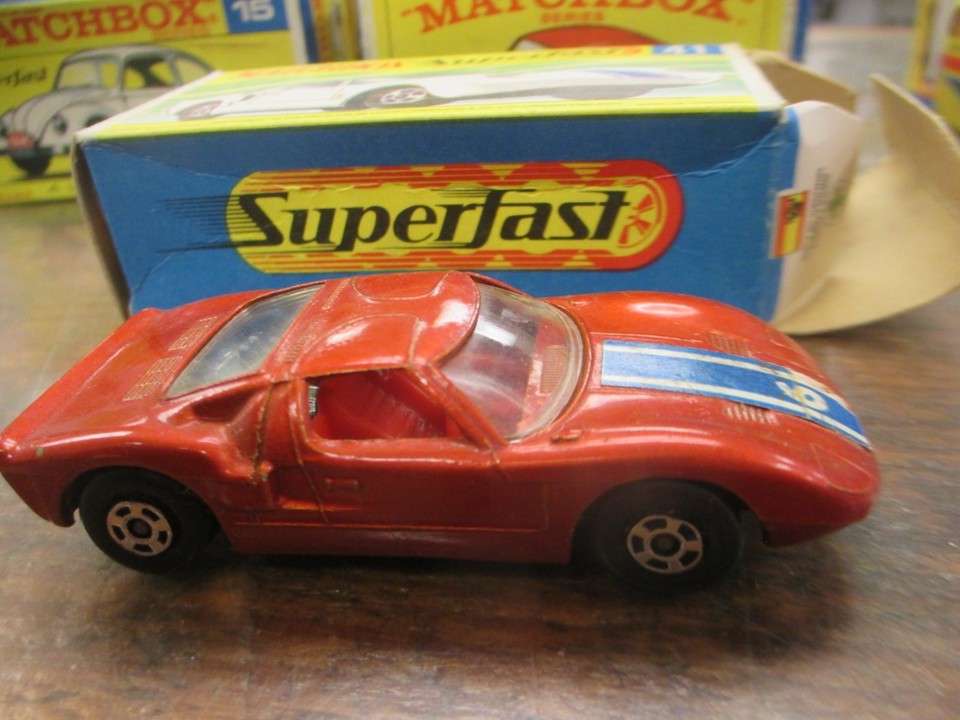 MATCHBOX SUPERFAST No.41 FORD GT40 IN ORIGINAL BOX 1971 | eBay