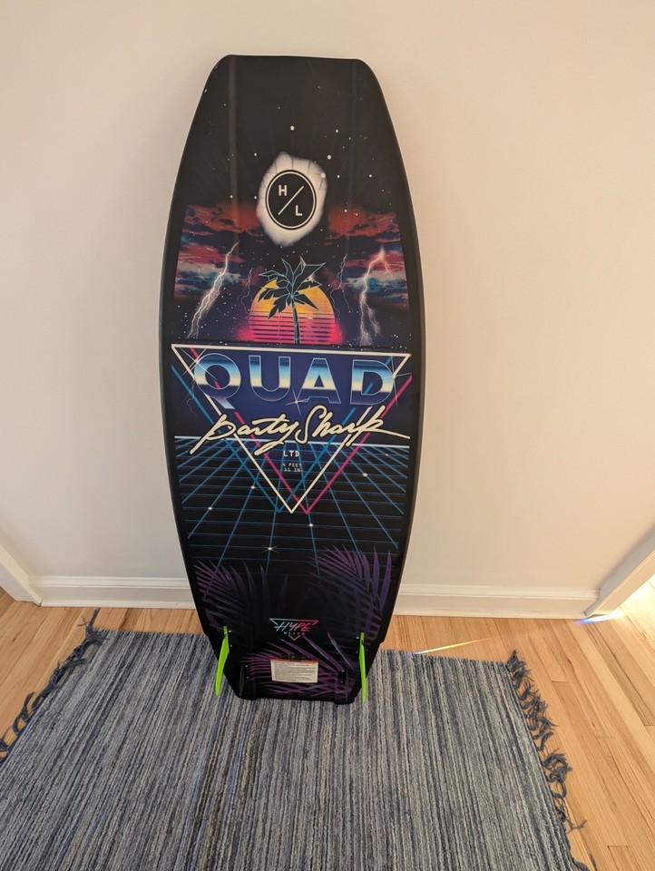 Hyperlite Quad Wakesurf Board Party Shark | eBay
